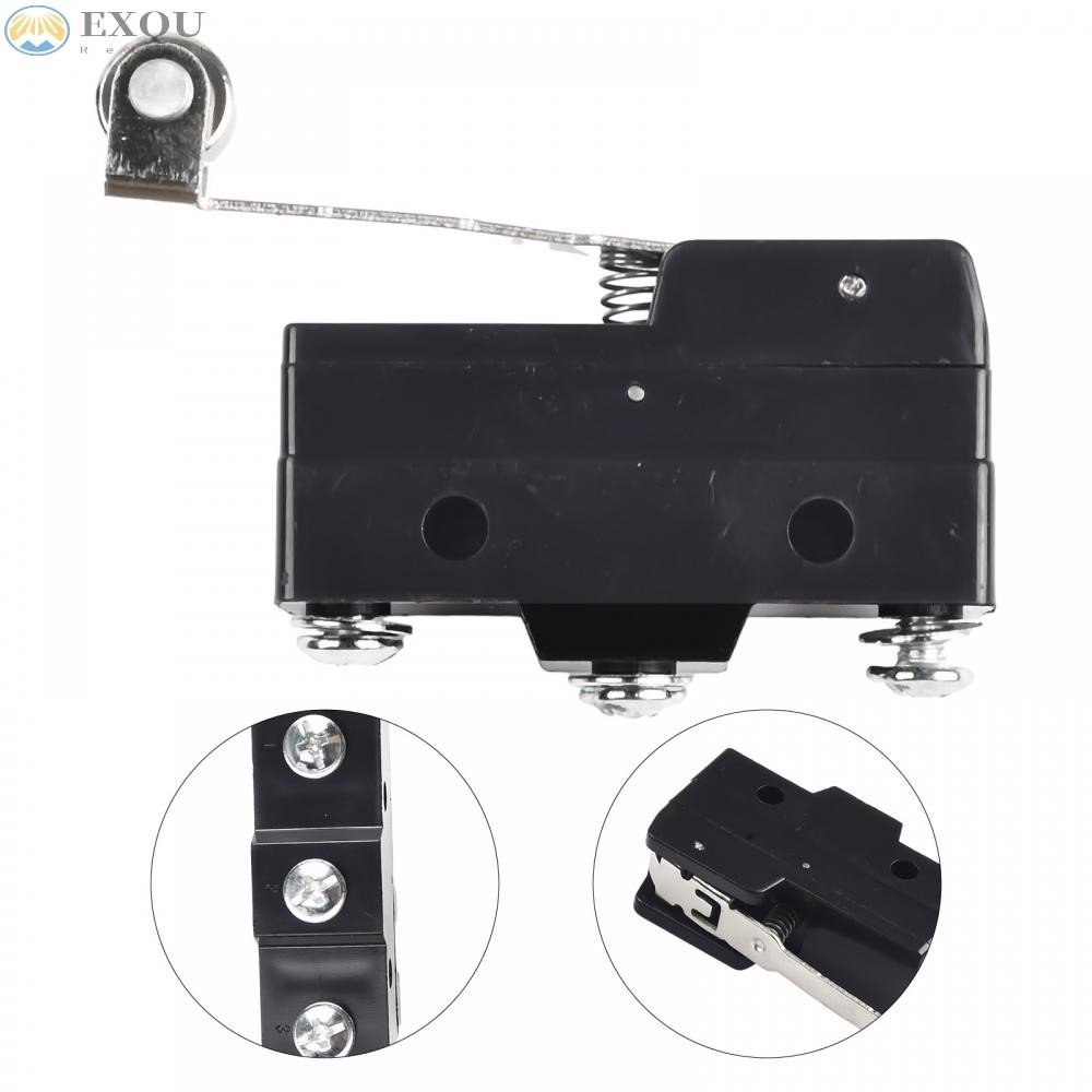 Z15GW2B 220V Rated Voltage Micro Switch SPDT Momentary Roller Lever ...