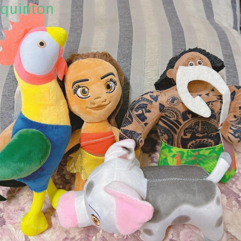 QUINTON Moana Plush Doll, Ocean Pua Heihei Stuffed Animals, Cartoon Pet ...