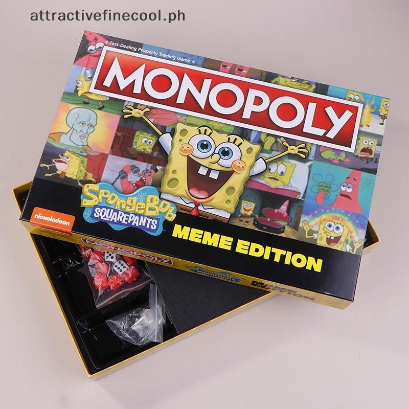 AFPH Monopoly Spongebob Squarepants Meme Edition Featuring Familiar ...