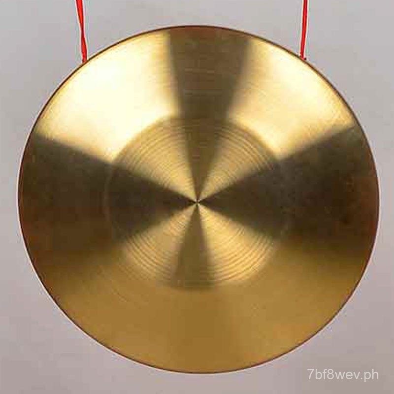 Copper Gong Rack with Flower Window Gong Drum Rack Gong Drum Musical ...