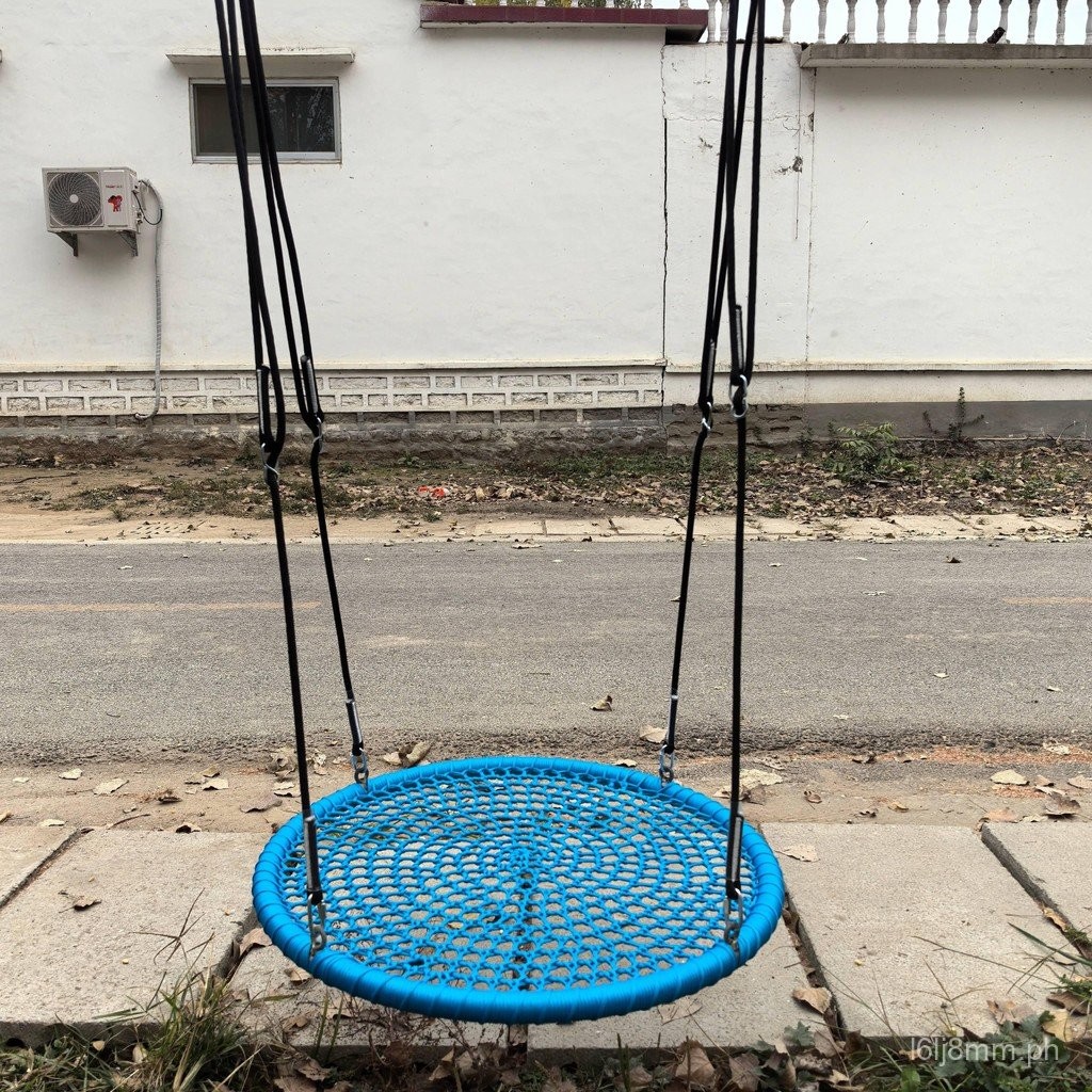 Outdoor Round Swing Playground Scenic Park Kindergarten Children's ...