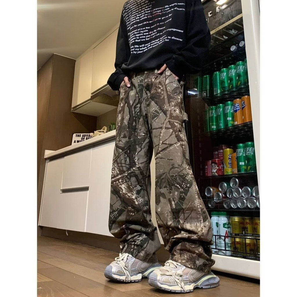 PannoFluxus American high street tree branch camouflage distressed ...