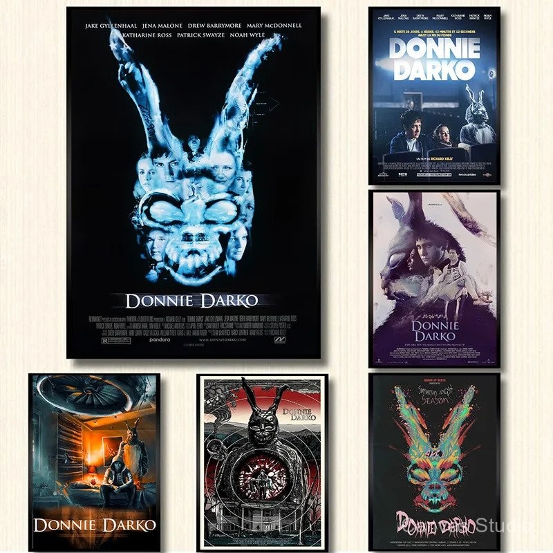 Classic Sci-fi Suspense Movie Donnie Darko Poster Horror Retro Wall ...