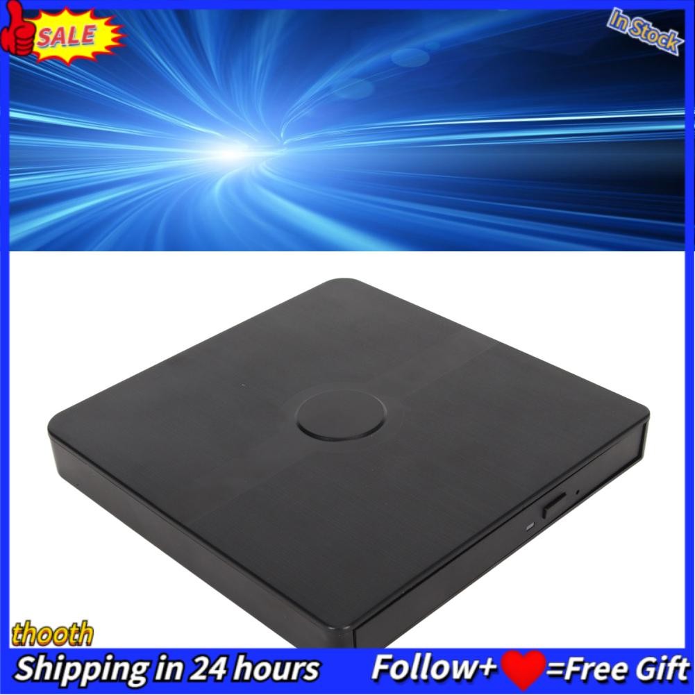 Thooth External CD Reader DVD Writer Multifunctional Portable for ...