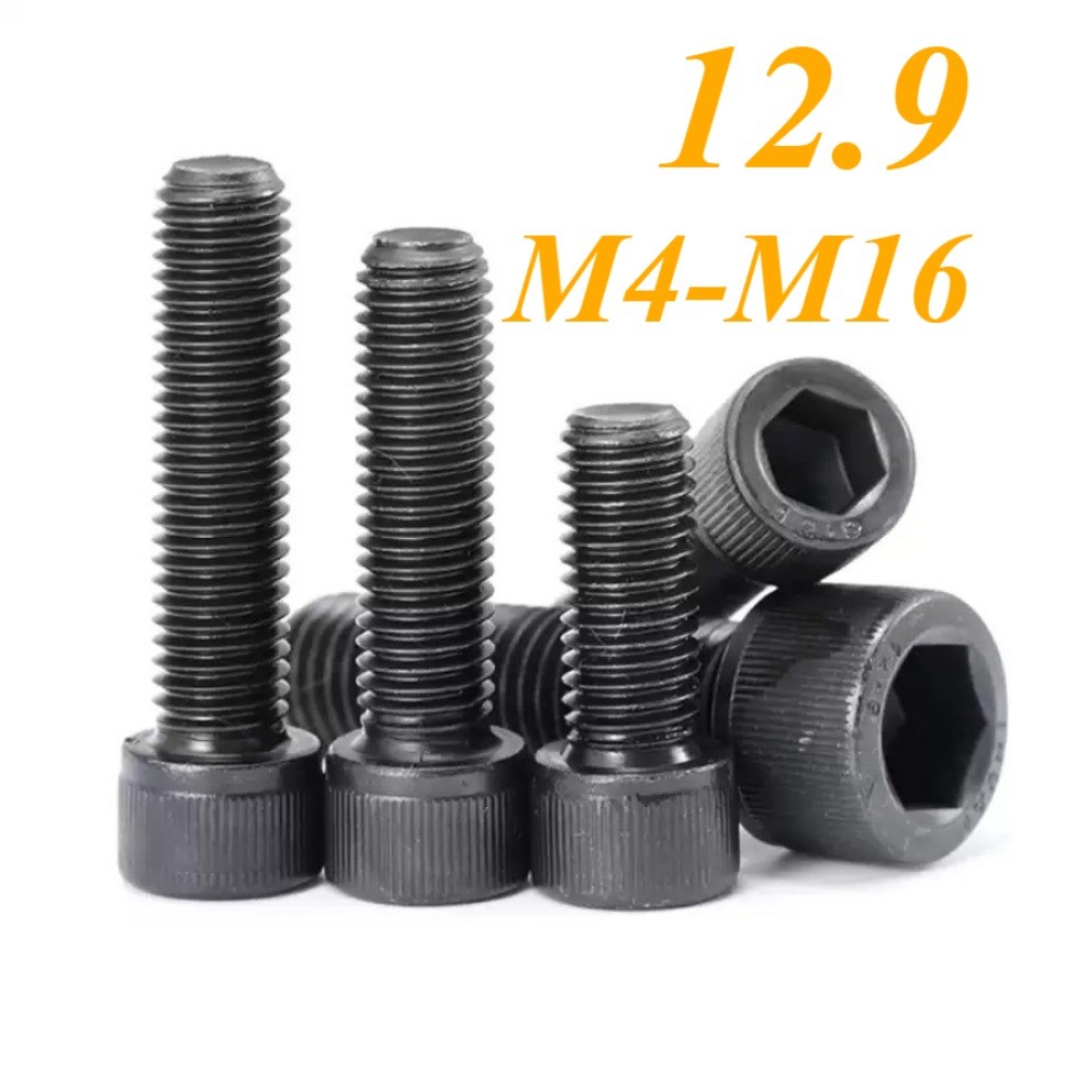 Left Thread Bolt 12.9 Grade Reverse Thread Inner Cup Head Hexagon Screw ...