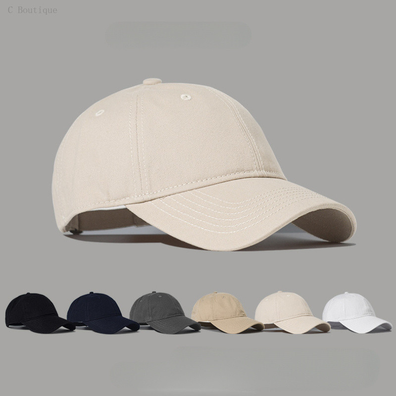 10 colors cotton plain cap for men solid color baseball cap for woman ...