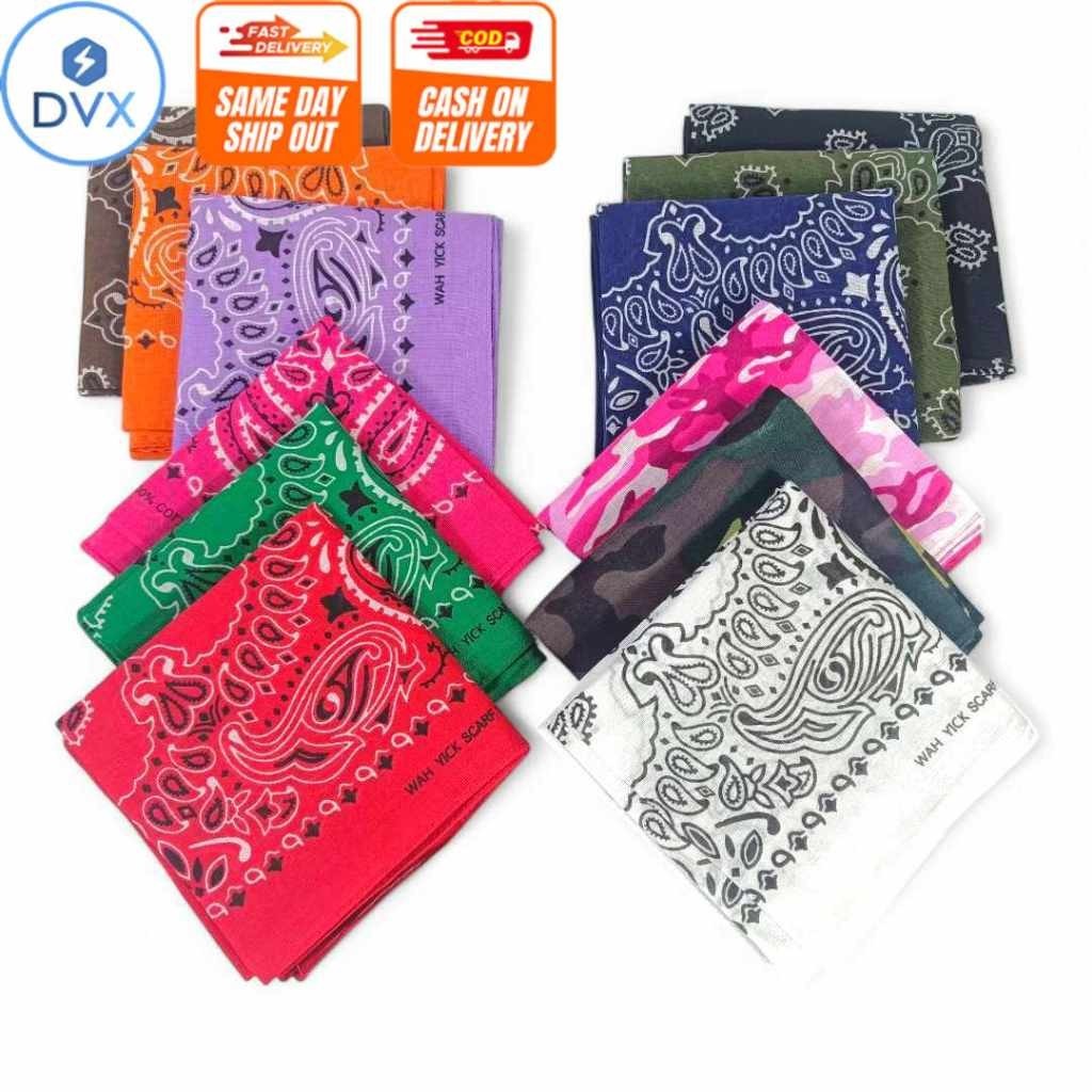 DVX Bandana Scarf Handkerchief / Panyo | Shopee Philippines