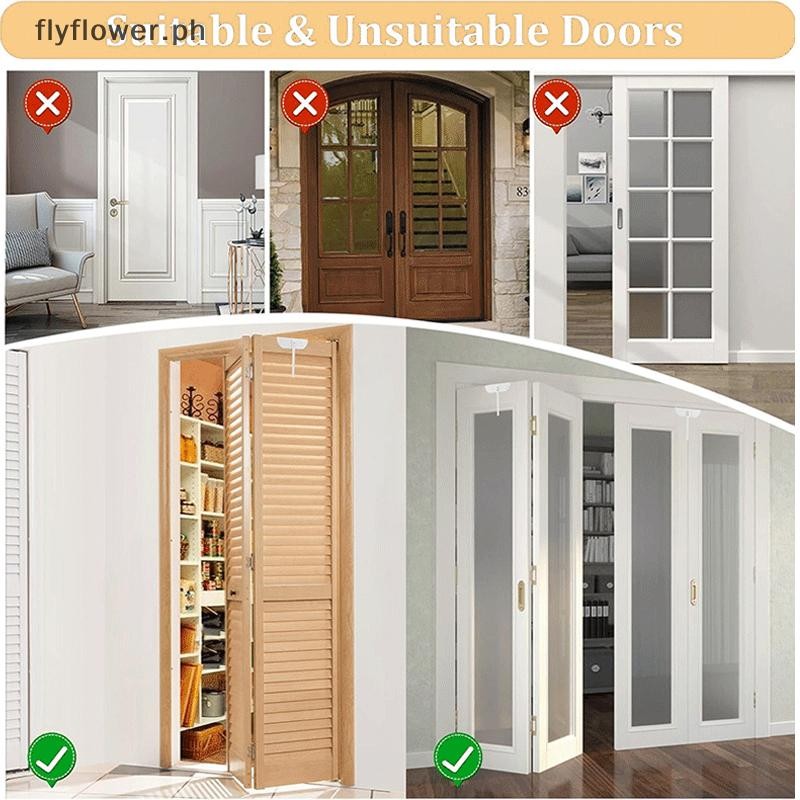 { flyflower.ph } Bifold Door Lock, Pantry Lock Portable Closet Door ...