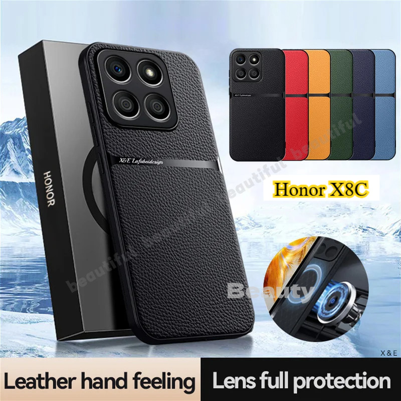 Luxury Leather Case For Honor X8c Cases For Huawei Honor X8C X8B X9c ...