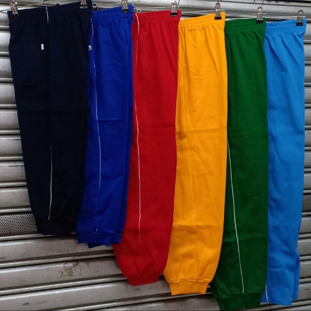 PE Uniform for Kids up to Adult Size(Jogging pants) | Shopee Philippines