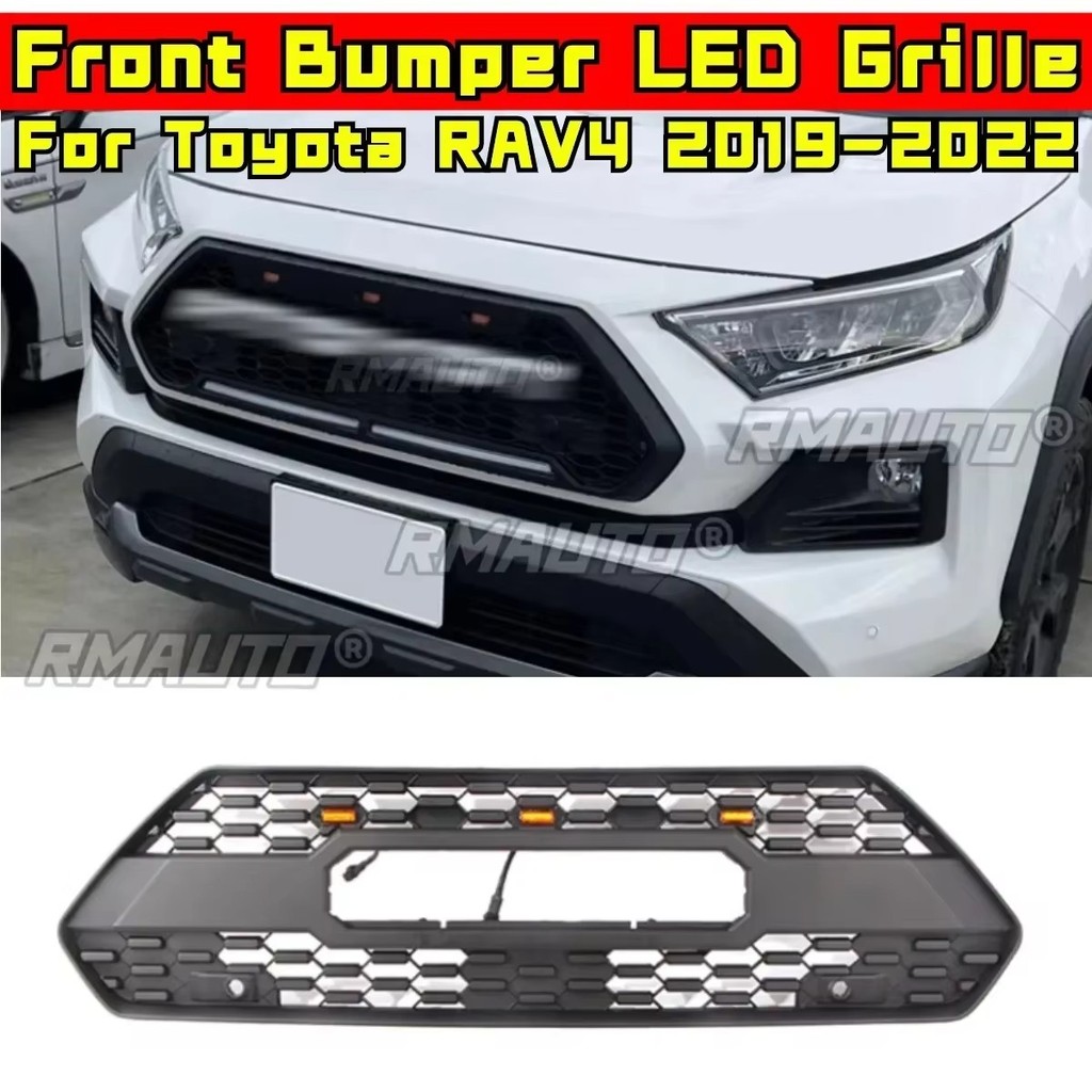 Front Racing Radiator Grilles for Toyota RAV4 2019-2022 Adventure ...