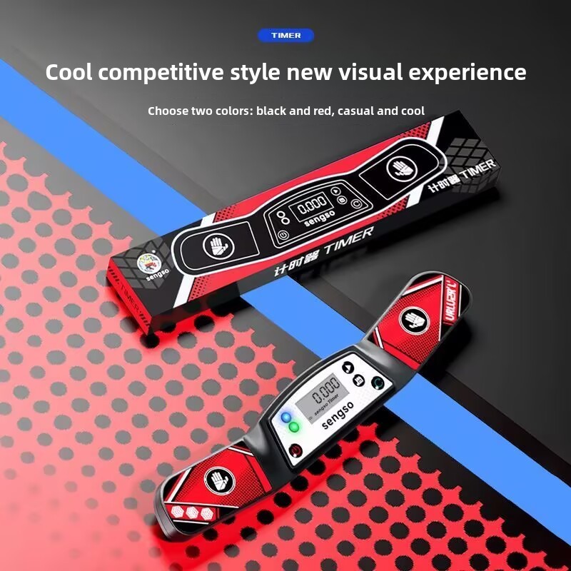 Shengshou Timer V2 Flame Red Magic Cube Speed Timer Connect To Computer Puzzle Cubo's ShengShou ...