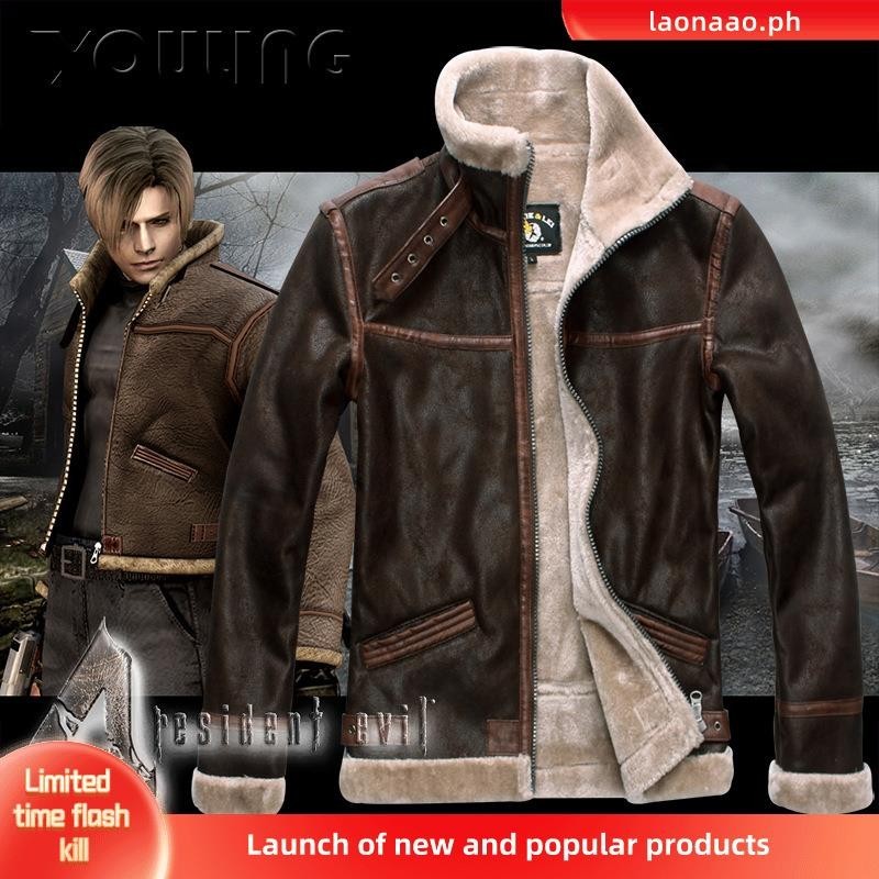 Biochemical 4 Leon Same Style Jacket cos Leather Game Merchandise ...