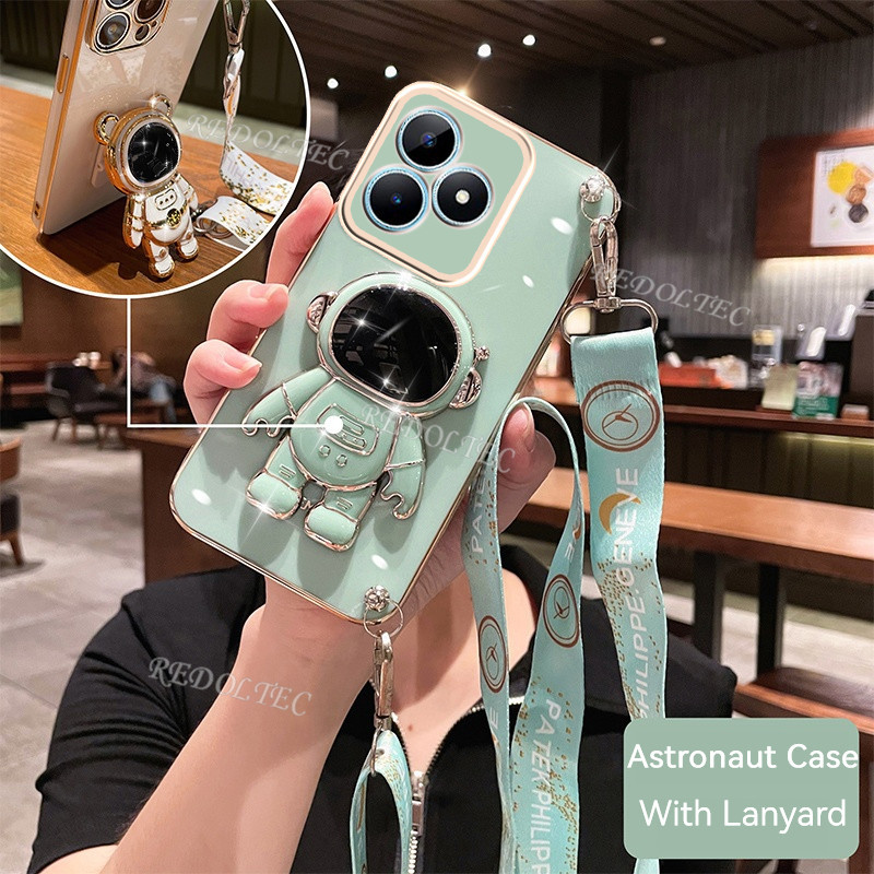 Case Realme Note 50 C53 C51 New Fashion Cute 6D Electroplated Phone ...