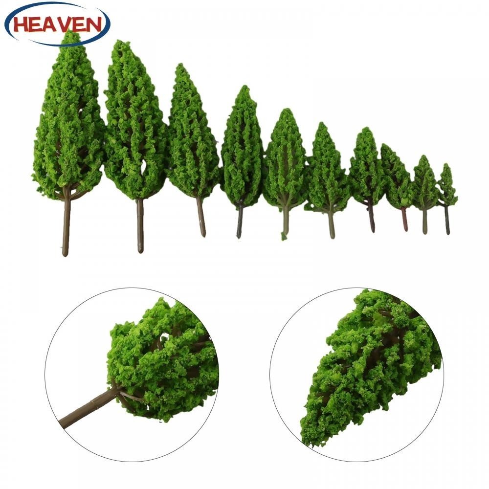 Miniature Wargame Park Landscape Model Trees for Train Railroad Diorama ...