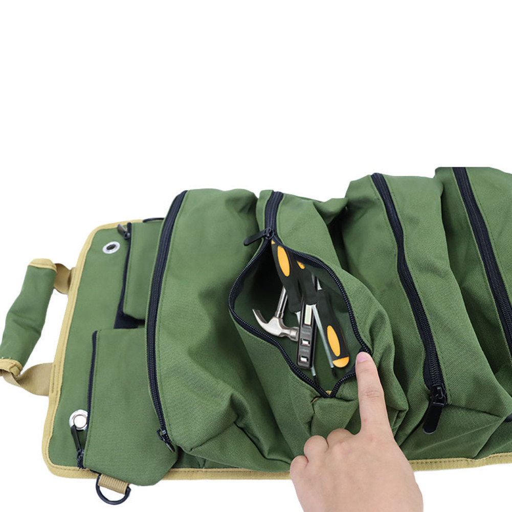 Multi-Purpose Tool Bag Multi Pocket Hardware Tools Pouch Portable ...