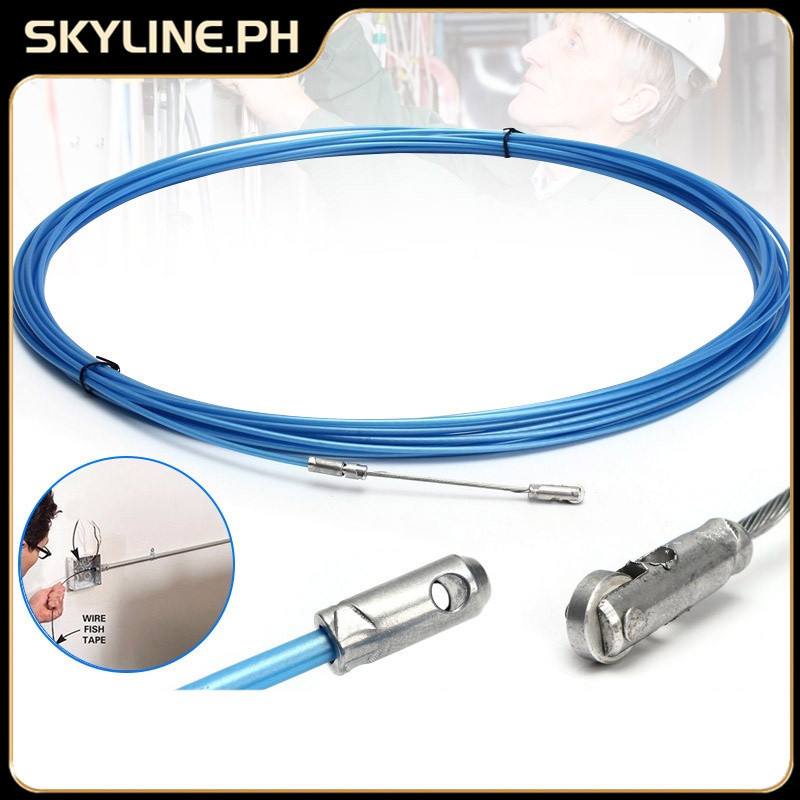 8/12/16M Electrical Wire Threader Ducting Cable Puller Bullet Wheel ...