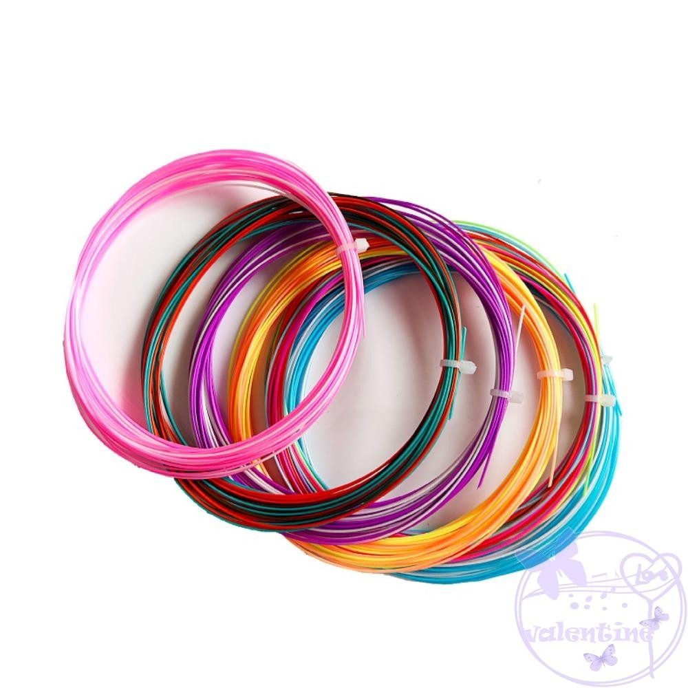 AVALENTINE Colorful Rainbow Badminton String, Elastic Colorful ...