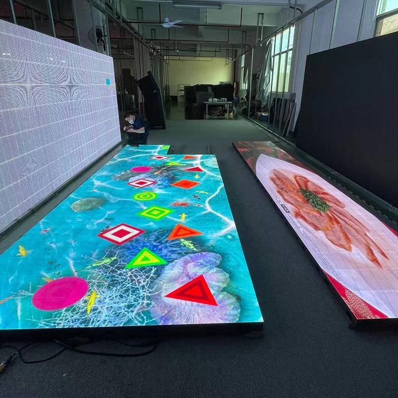 P3.91|P2.976 LED Floor Tile Screen Indoor Outdoor Stage LED Electronic ...