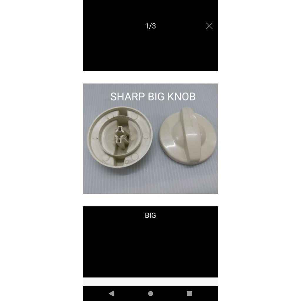 GG+SHARP WASHING MACHINE KNOB (BIG) (LONG) | Shopee Philippines