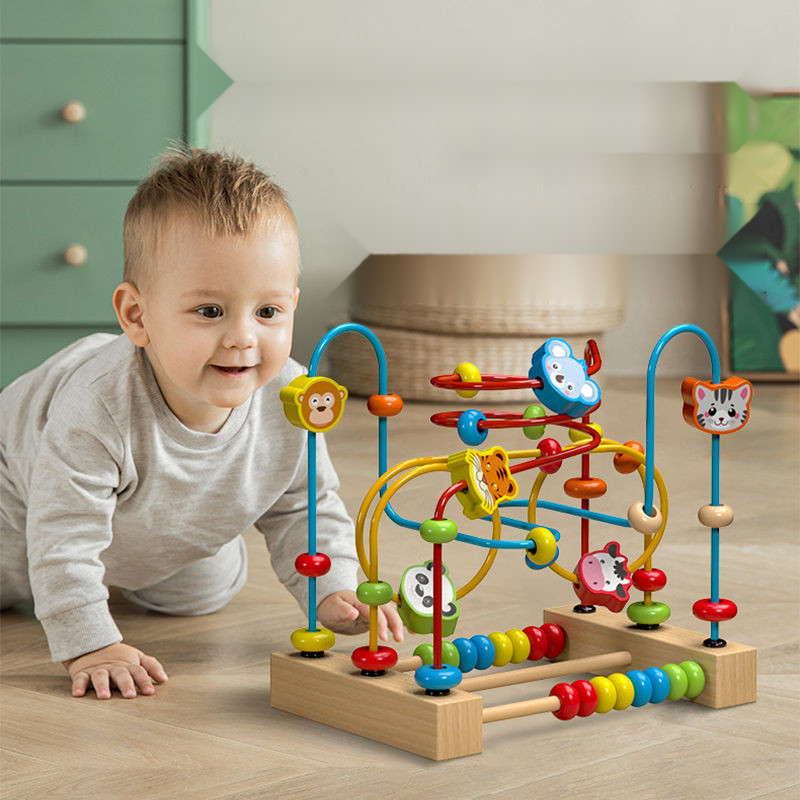 Baby Montessori Early Education Educational Toys Math Toys Wooden ...