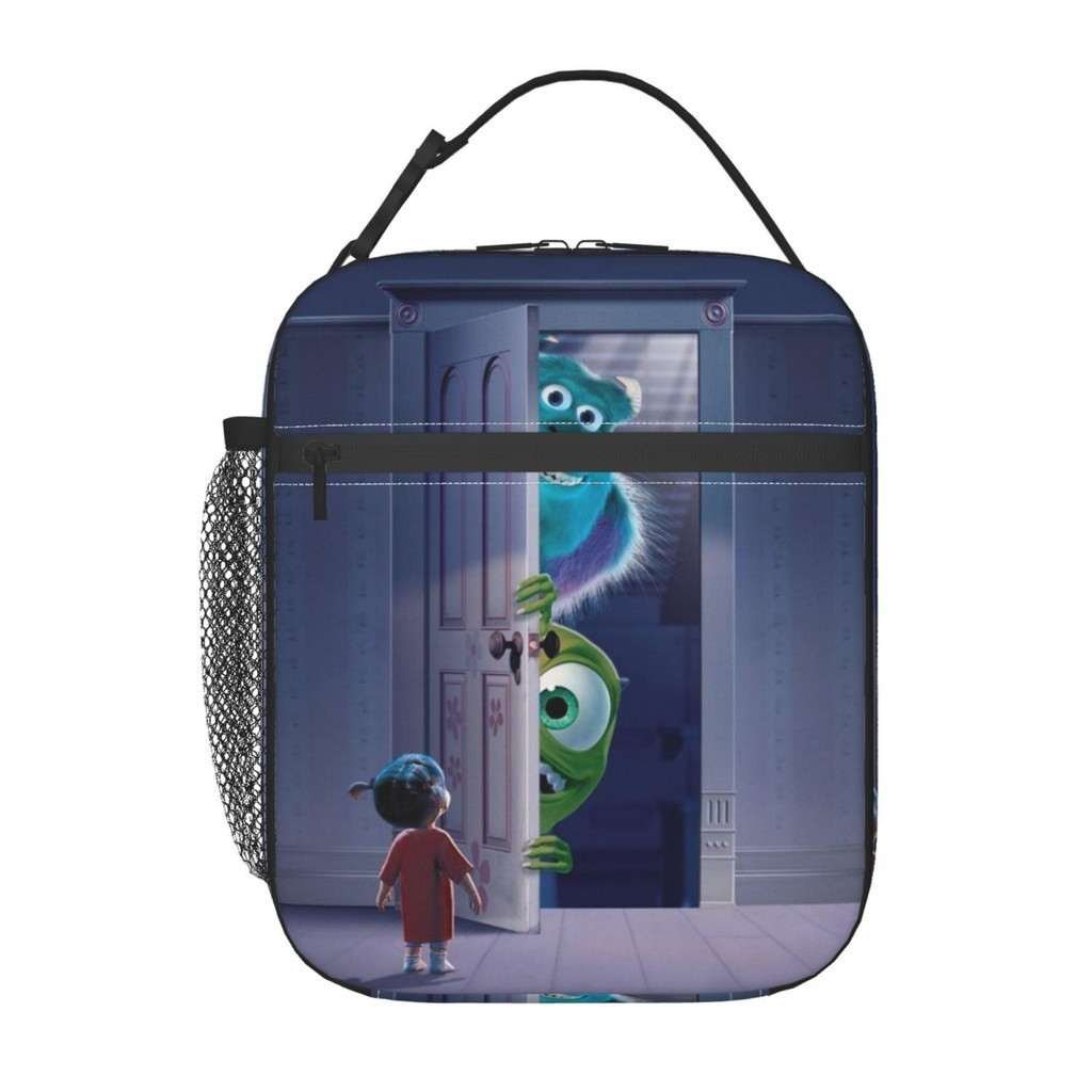 Monsters Inc Portable Large Capacity Insulated Thermal Cooler Lunch Box ...