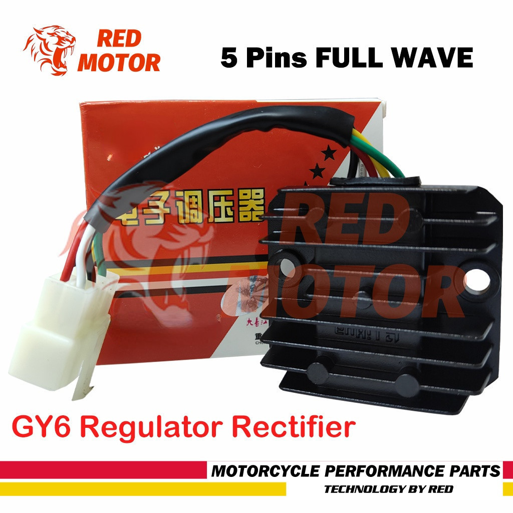 Fullwave Rectifier Regulator 5pin GY6 | Shopee Philippines
