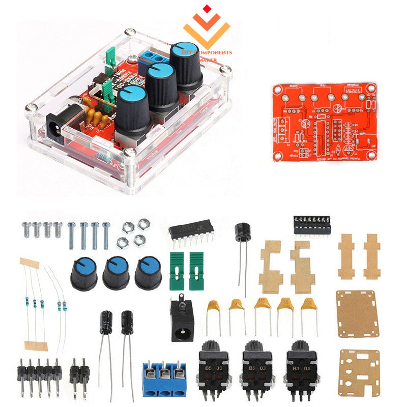 XR2206 Function Signal Generator Module DIY Kit Sine Triangle Square ...
