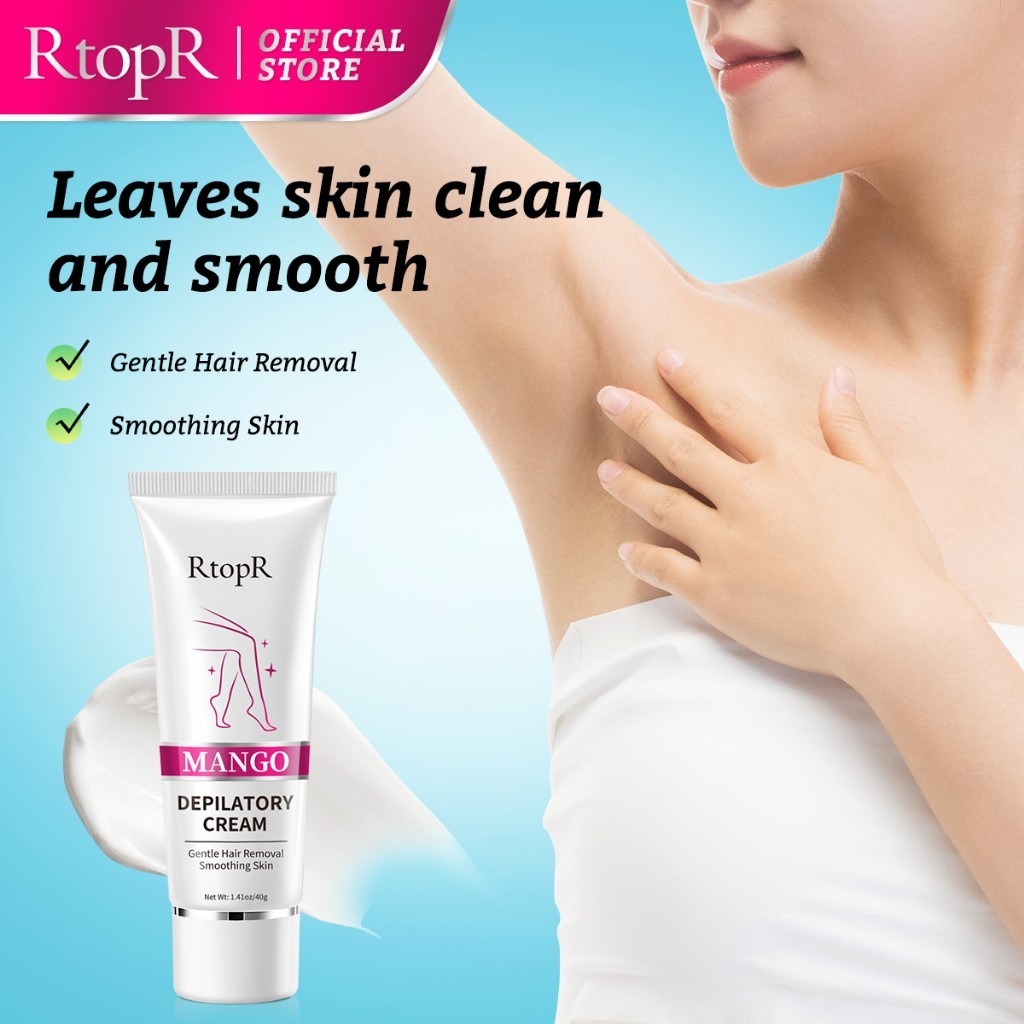 RtopR Mango Depilatory Cream Body Painless Effective Hair Removal Cream ...