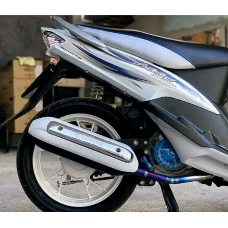 Yamaha mio sporty 2007 white Striping | Shopee Philippines