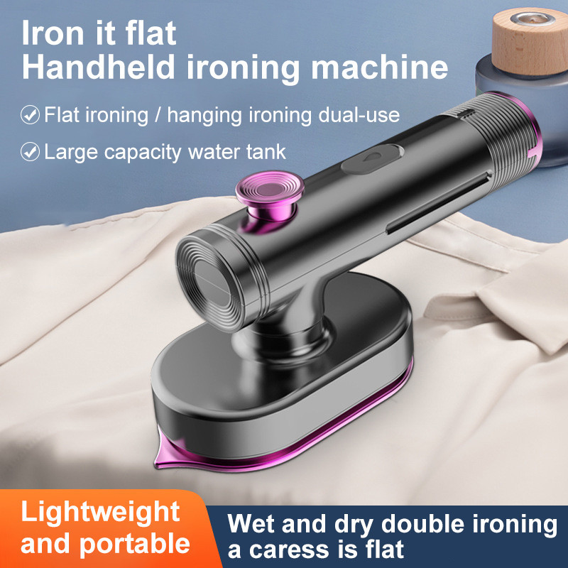 Handheld Electric Iron Mini Small Rotating Folding Irons Wet Dry ...