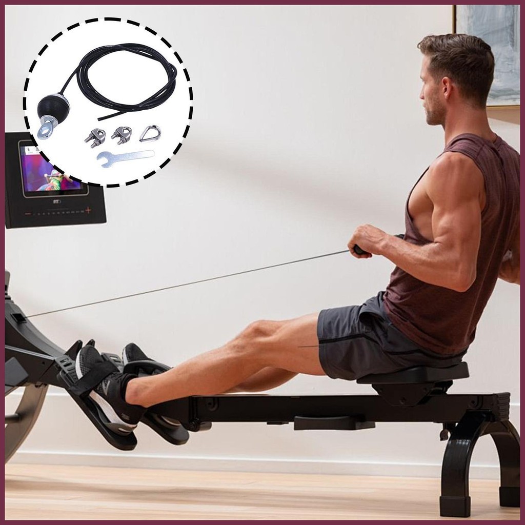 Fitness Pulley Cable Steel Wire Rope Cable Pulley Attachments Thick ...