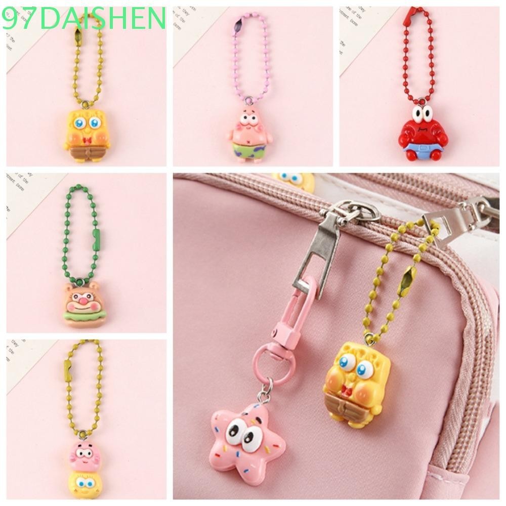 DAISHEN Spongebob Squarepants Keychain, SpongeBob Patrick Star Cute ...