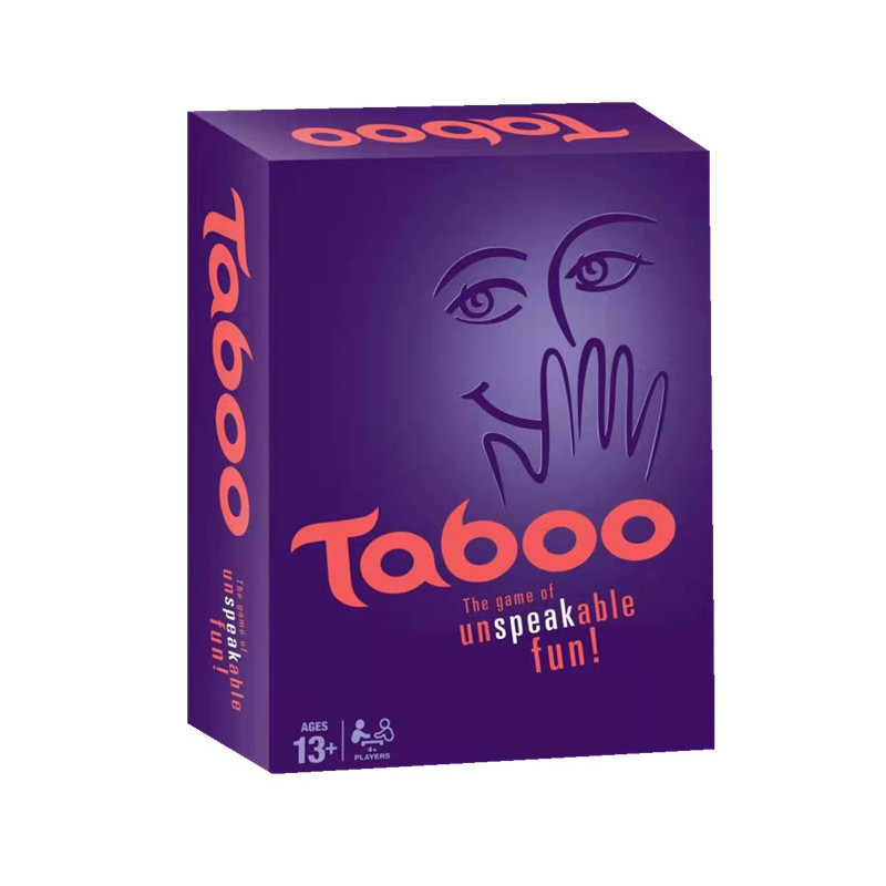 Classic Taboo Card Game Board Game Fun Finding Words Board Game Party ...