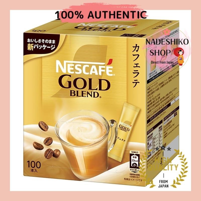【Direct from Japan】Nescafe Stick Gold Blend Stick Coffee 100P 12384571 ...