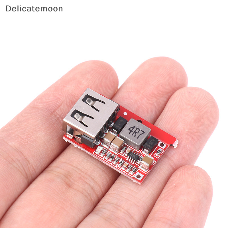 Delicatemoon 6-24V 24V 12V To 5V USB Step Down Module DC-DC Converter ...