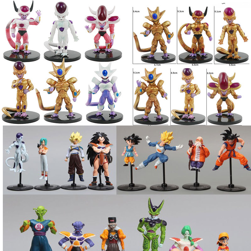 Dragon Ball Action Figure Frieza Anime Doll dbz Z Figures Majin Buu ...