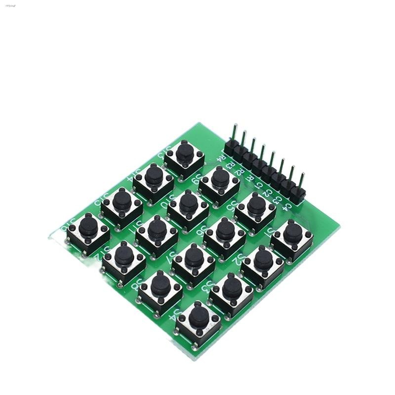 Micro Switch In Line Button 4x4 Matrix Keyboard 16 Buttons Mcu External 2506