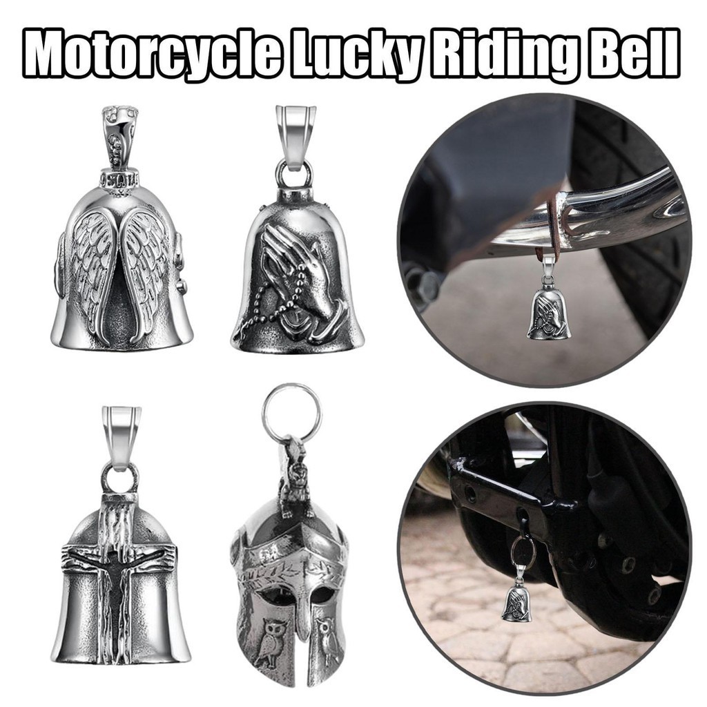Motorcycle guardian bell Motorcycle Bell Good Luck Bell Praying Hand ...