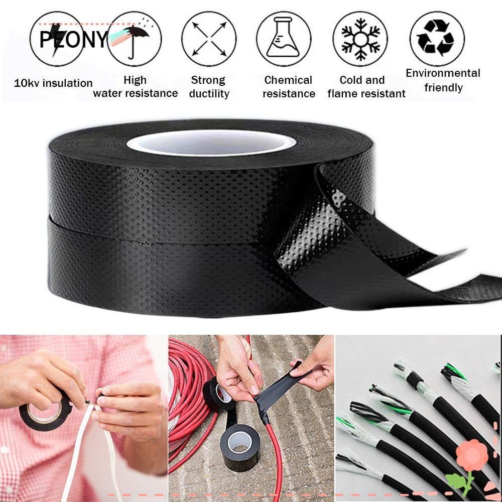 PEONY Self-bonding Rubber Tape, Rubber Waterproof Self-Amalgamating ...