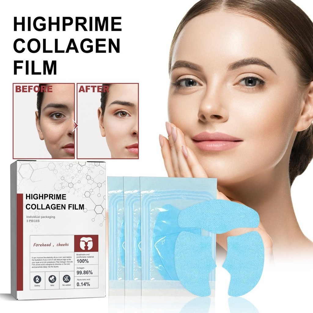 Pure Collagen Films, Highprime Collagen Film for Face, Pure Collagen ...