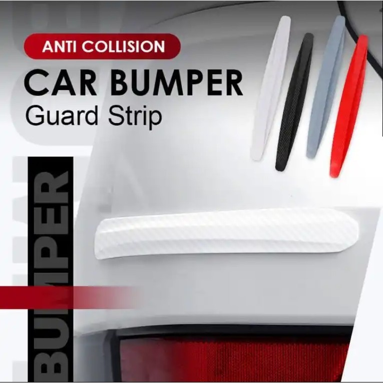 2pcs Car Bumper Protector Strip Guard Corner Protection Strips Scratch ...