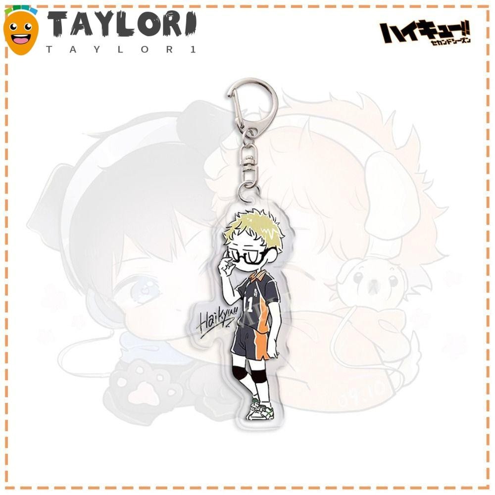 TAYLOR1 Haikyuu Keychain, Oikawa Tooru Kuroo Tetsurou To The Top Key ...