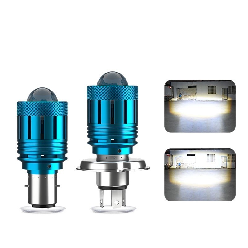 Electric car LED headlight super bright three-wheeled motorcycle ...