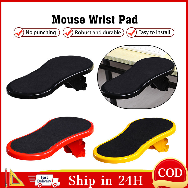 Computer Table Arm Support Computer Arm Rest Pad Desk Attachable ...