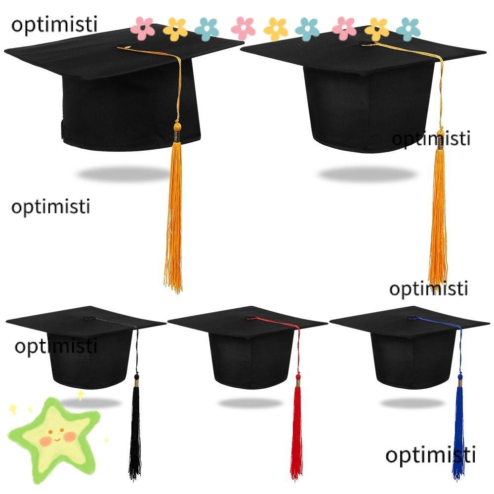 OPTIMISTI Graduation Hat, 2024 Happy Graduation University Mortarboard ...