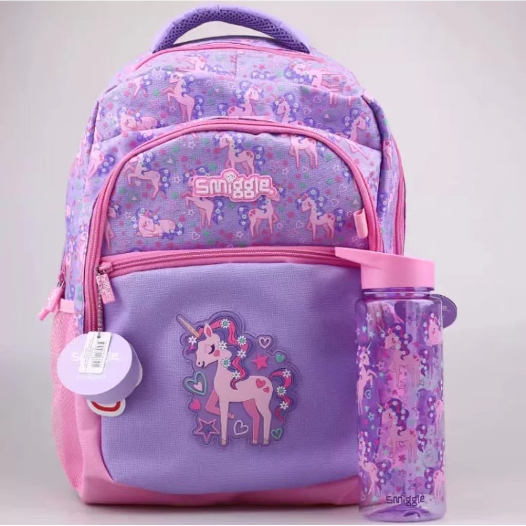 Australia smiggle Curly Unicorn Pencil Case School Bag | Shopee Philippines