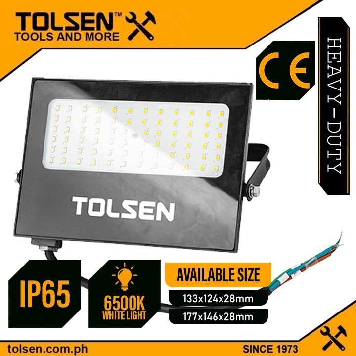 Tolsen Industrial LED Floodlight IP65 (30W, 2700LM | 50W, 4500LM) 2 ...