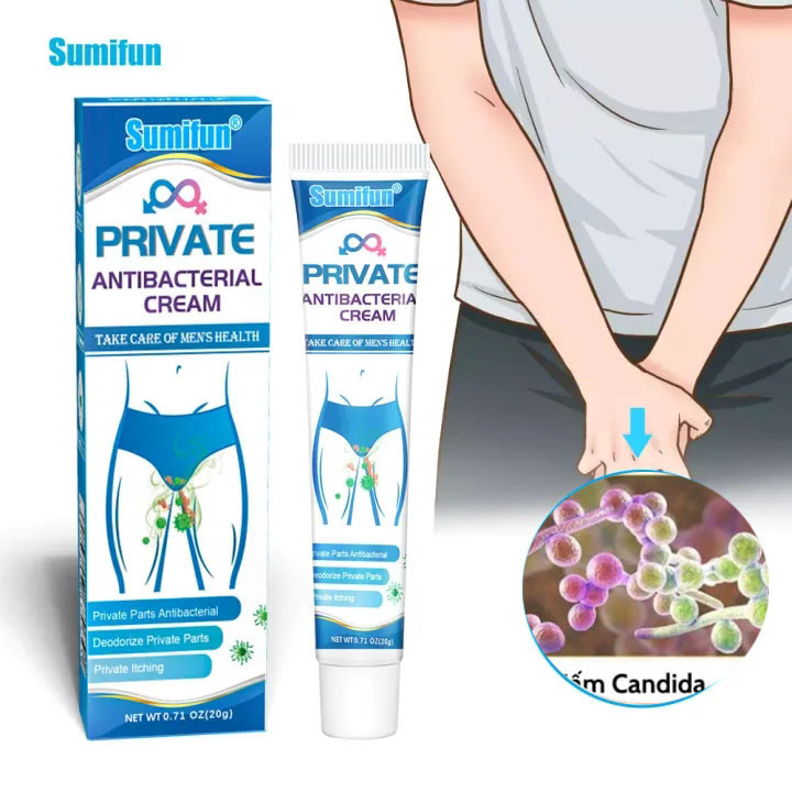 Private Antibacterial Ointment Anti Itch Relief Dermatitis Cream For
