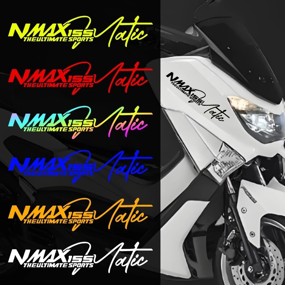 For YAMAHA NMAX155 Nmax 155 Reflective Motorcycle Stickers Motor Bike ...